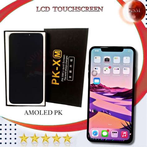 Promo Lcd Fullset Touchscreen Xs Max Amoled Pk Black New Garansi Diskon Di Seller Indahh