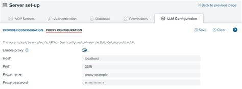 Server Set Up — Data Catalog Guide 91