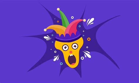 Premium Vector April Fools Day With Funny Prank Illustration Vector Background Design For
