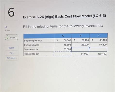 Solved Exercise Algo Basic Cost Flow Model LO Chegg