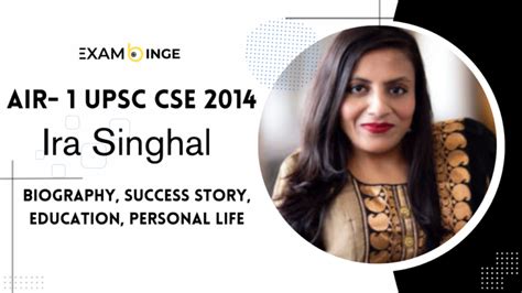 Ias Ira Singhal Air 1 Upsc 2014 Upsc Journey And Personal Life
