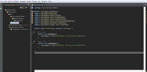 Solved Classes Error Please Help Bukkit Forums