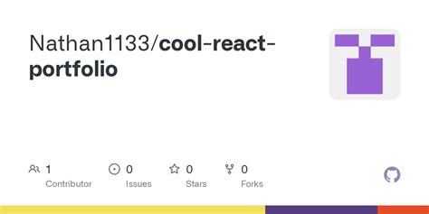 Github Nathan1133cool React Portfolio