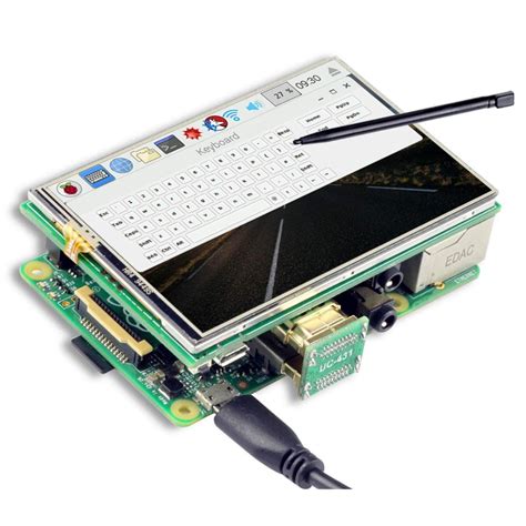 Raspberry Pi 35 Hdmi Tft Lcd Display Kit Touchscreen 16gb Sd Card