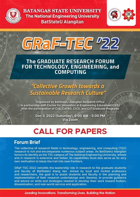 The Batstateu Alangilan Research Office In Partnership With Center For