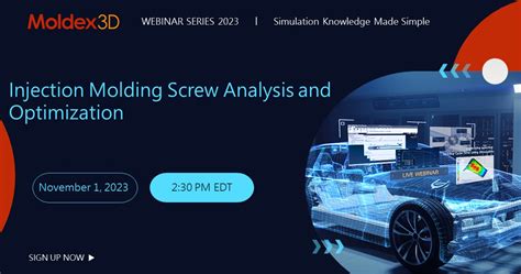 Webinar Injection Molding Screw Analysis And Optimization Events