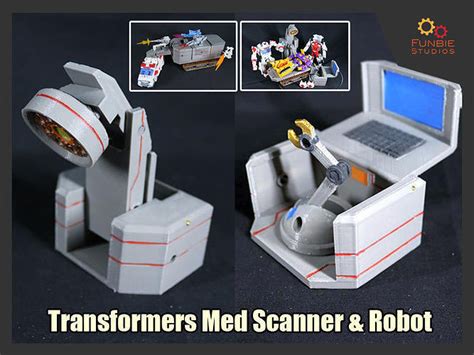 Transformers Med Scanner And Med Robot D Model D Printable CGTrader
