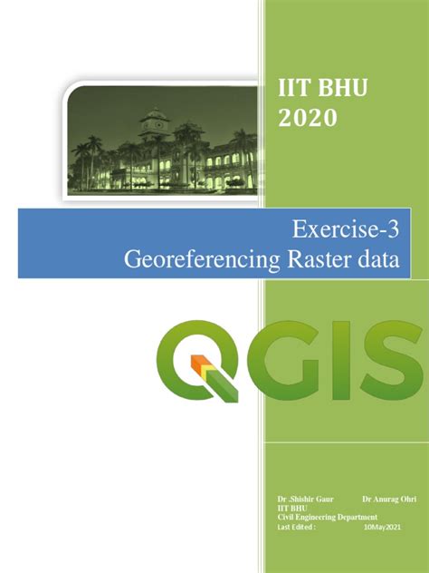 tut 3 qgis georeferencing pdf geographic information system