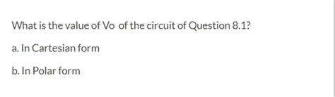 Solved Find V In The Network In Fig 8 Using Loop Analysis