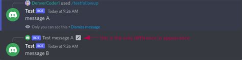 Python How To Make A Response Not Show A Reply Message Stack Overflow