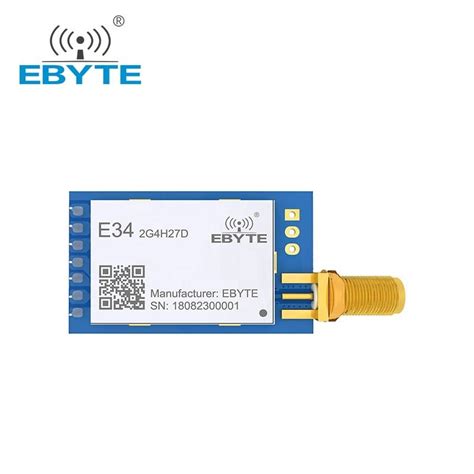 Ebyte E34 2g4h27d Nrf24l01 2 4ghz Wireless Iot Transceiver 5km Modulue