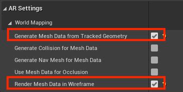 Spatial Mapping In Unreal Mixed Reality Microsoft Learn