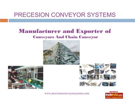 Precession Conveyor Systems Ppt Construction Industry Industries