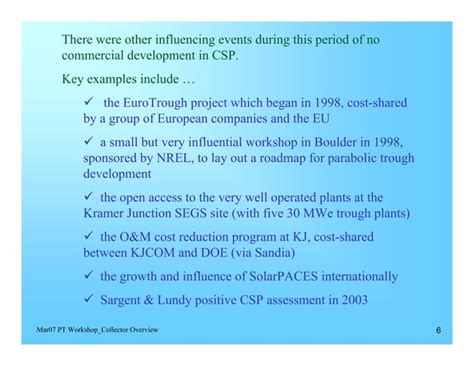 Parabolic Trough Collectors Comparison Pdf Power And Energy