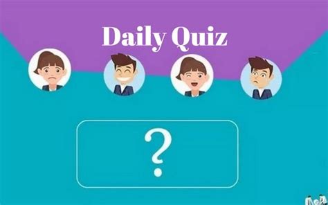 Daily Quiz If You Can Get 7 8 On This Quiz You Re A Real Genius