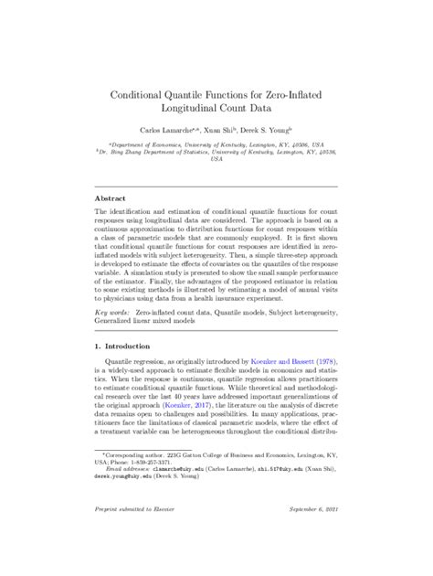 Fillable Online Gattonweb Uky Quantile Regression For Time Series Cross Section Data Fax Email