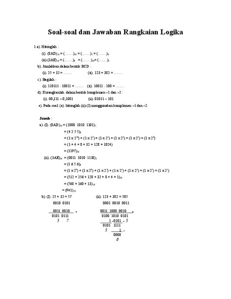 Contoh Soal Penyederhanaan Aljabar Boolean Dan Penyelesaiannya Ppt Gerbang Logika Aljabar