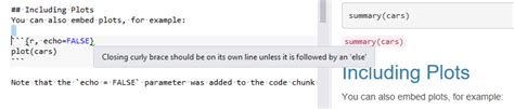lint complaints about braces in markdown block parameters · issue 3691