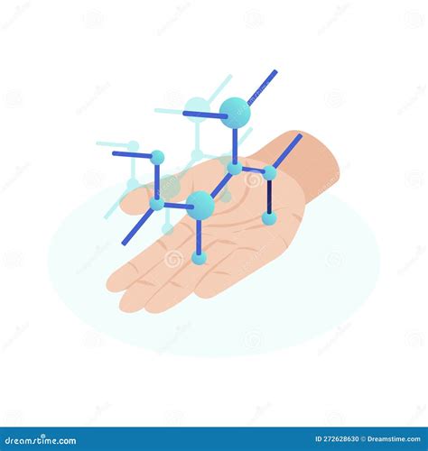 Nanotechnology Isometric Flowchart Cartoon Vector CartoonDealer