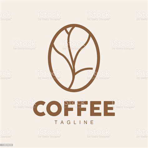 커피 로고 커피 트리 디자인 카페 음료 벡터 아이콘 브랜드 일러스트 레이 션 기호 0명에 대한 스톡 벡터 아트 및 기타 이미지