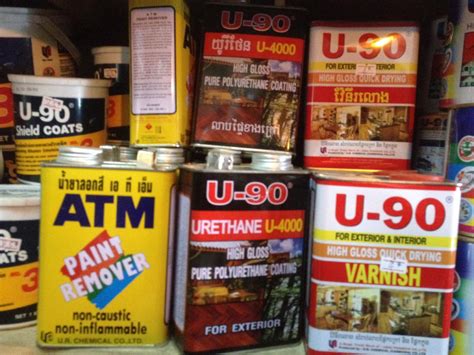 U 90 សុីវ វួច លក់ដុំ និង រាយ គ្រឿងសំណង់ និងថ្នាំលាប ស្ពេត្រូ គ្រប់ប្រភេទ Phnom Penh