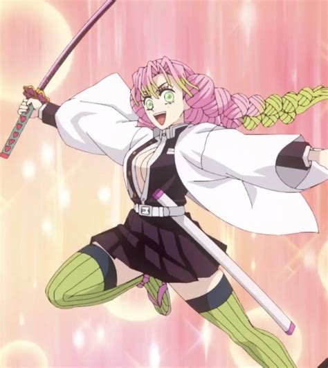 Mitsuri Kanroji Anime Poses Anime Poses Reference Kunoichi Outfit