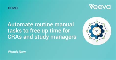 Automation In Vault Ctms Veeva Systems Europe