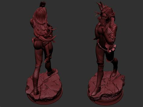👩 Rogue 3d Print・ Stl File For ・cults
