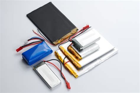 Different Types Of Lithium Battery Isolated Stock Image Image Of Electricity Recharge 289685821