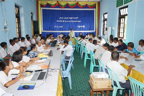 မိတ္ထီလာမြို့နယ်တွင် ၂၀၂၄ ၂၀၂၅ ဘဏ္ဍာရေးနှစ် စီမံကိန်းသီးနှံပေးအပ်ပွဲ အခမ်းအနားကျင်းပ