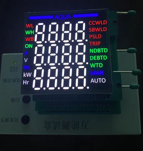 Ultra Color Customized 7segment Led Display Fnd Led Numeric Display Customized 7 Segment Led