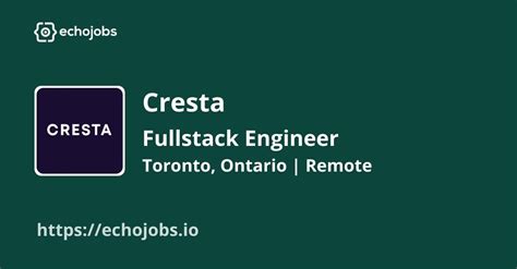 cresta is hiring software engineer backend toronto ontario remote