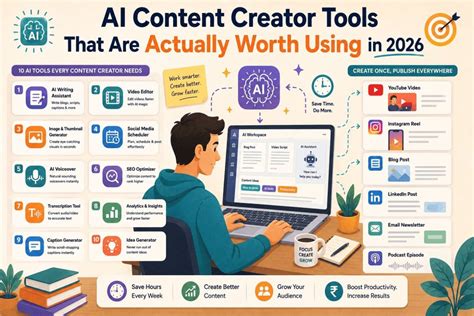 Best Ai Content Creator Tools In 2026 That Actually Save Time