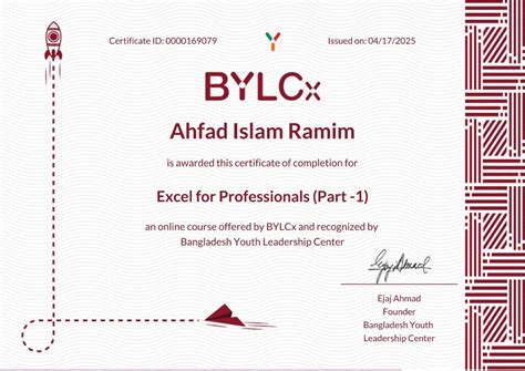 Excel Dataanalytics Professionaldevelopment Bylcx Continuouslearning Ahfad Islam Ramim