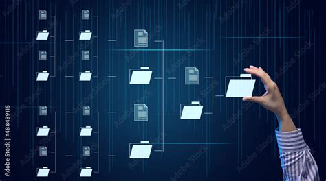 Scheme Of Automation Of Electronic Document Management And Female Hand Transfer And Archiving