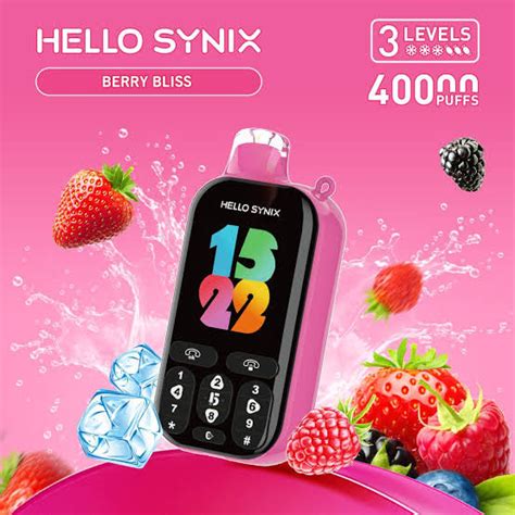 Hello Synix 40000 Hits Evape Mayoreo