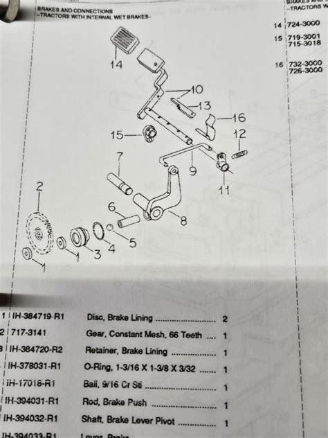 Ih Cub Cadet Owners I Need To Replace The Oring 4 On The Brake