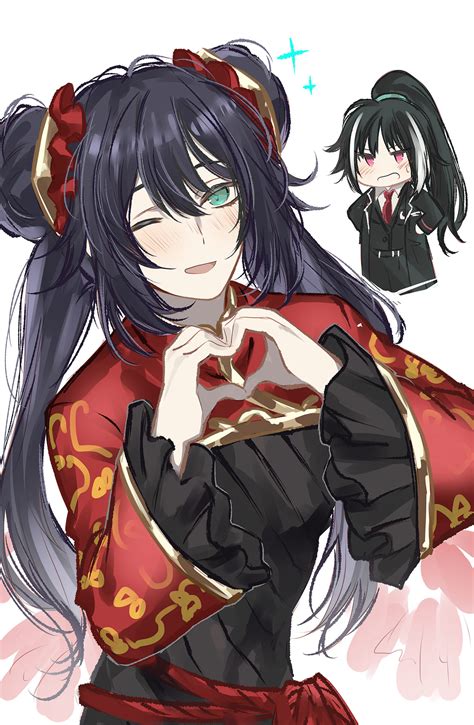 Hong Lu And Jia Xichun Project Moon And More Drawn By Dainatsu Danbooru