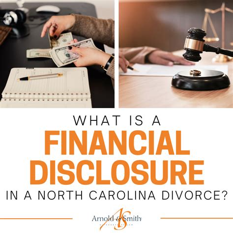 What Is A Financial Disclosure In A North Carolina Divorce — Charlotte