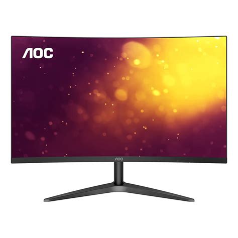 Buy AOC C24B1H 23 6 LCD Monitor With 1500R Curve HDMI VGA Port Full HD Borderless Design