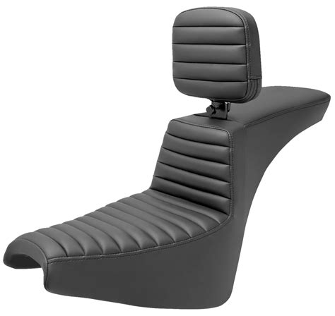 Saddlemen Tour Step Up Seat Rider Backrest Tuck N Roll Fxbbfxst