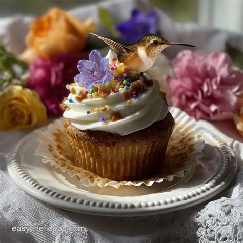 Hummingbird Cupcakes Tropical Moist Carrot Cake Style