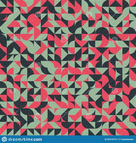 Abstract Geometric Pattern Generative Computational Art Illustration