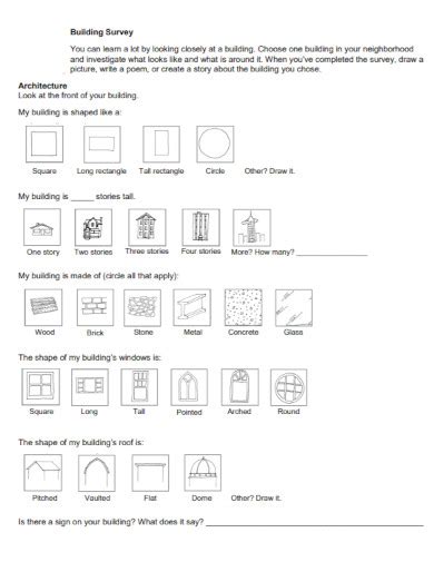 10 Building Survey Examples To Download