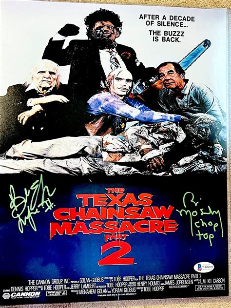 Bob Elmore Bill Moseley From Texas Chainsaw 2 R Autographs