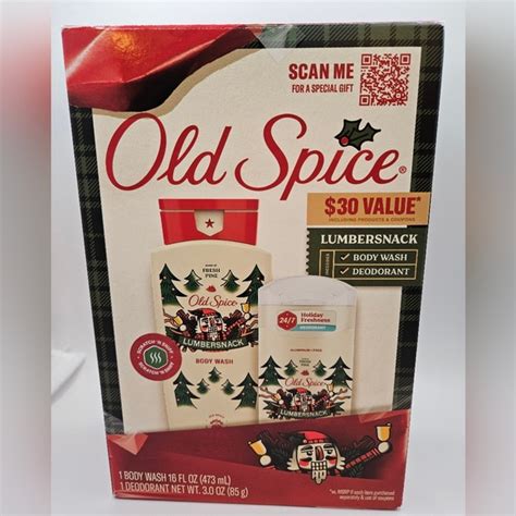 Old Spice Grooming Old Spice Holiday T Set Lumbersnack New
