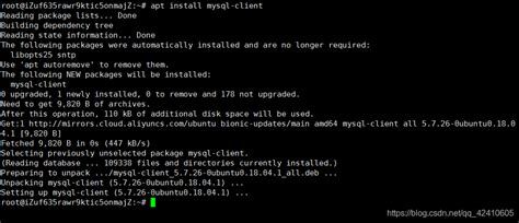 阿里云服务器（ubuntu） Mysql的安装和部署阿里云ubuntu怎么安装mysql Csdn博客