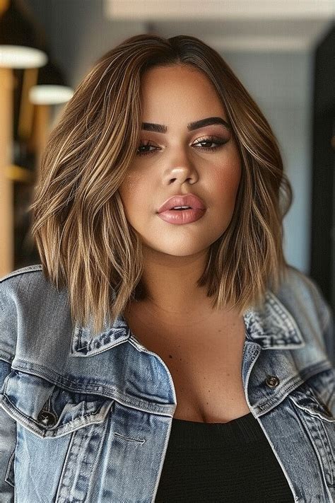Stunning Long Haircuts Perfect For Plus Sized Women Shoulder Length Hair Cuts Long Hair