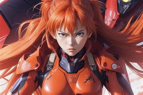 Premium Ai Image The Photo Of Asuka Langley Soryu