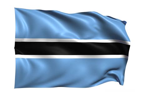 Botswana Flag Pngs For Free Download